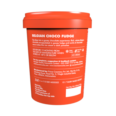 Belgian Choco Fudge – Ice Cream Works